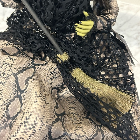 Rachel Zoe | Holiday | Halloween Rachel Zoe Witch Doll Elf Sitter Green ...